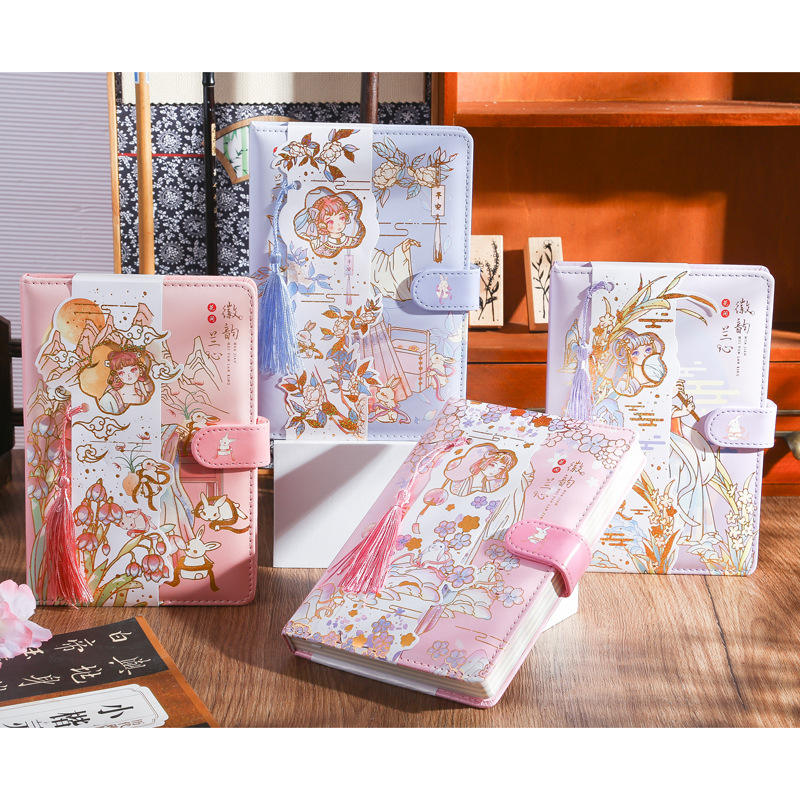 Wholesale Cute Girl Gilding Planet A5 Notebook Creative Design Colorful ...