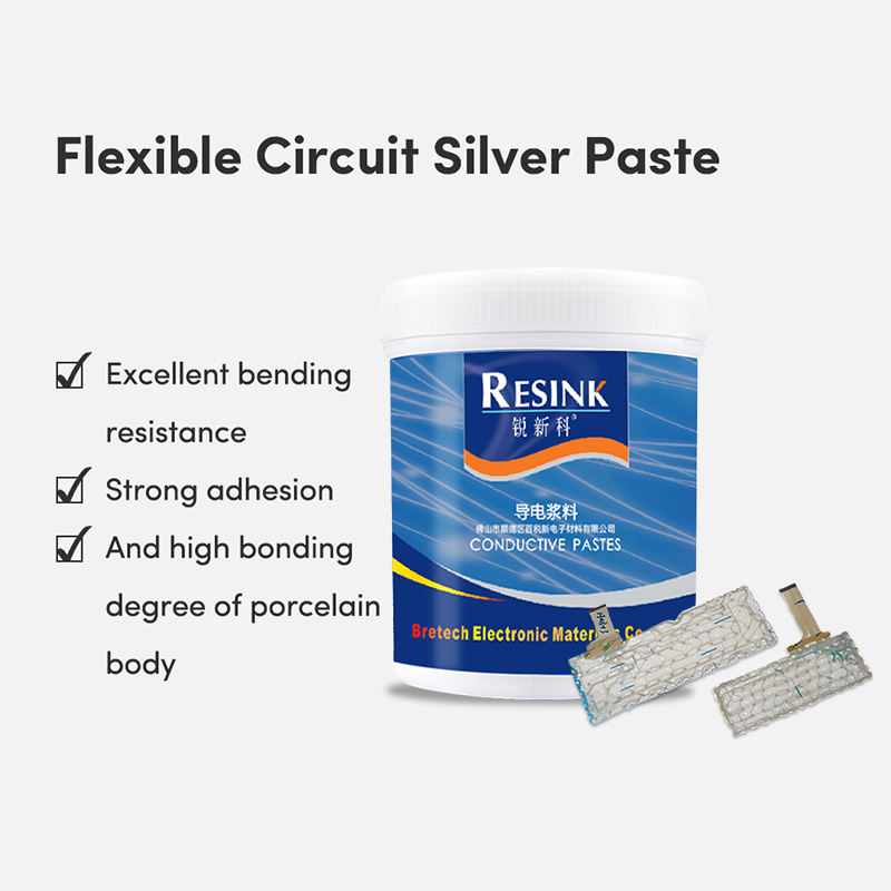 Excellent Substrate Adhesion Liquid Flexible Circuit Silver Paste 53% ...