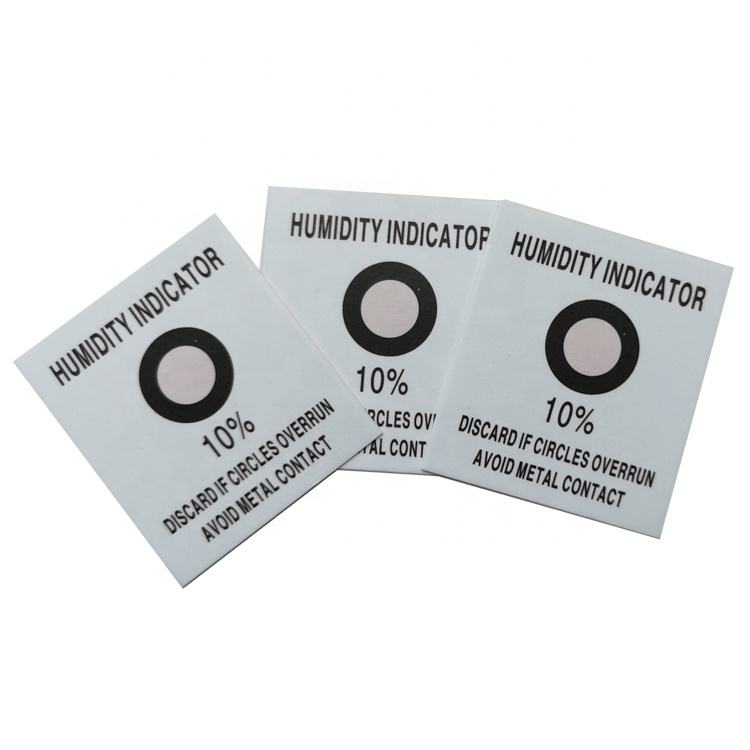 Cobalt-Free Humidity Sensor Indicator Cards - Water-Based, Three-Point ...