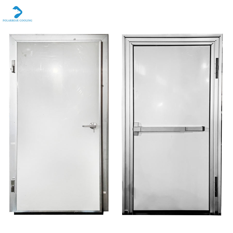 Hinged Door Cold Storage Swing Door with Aluminum Frame Emergency Door ...