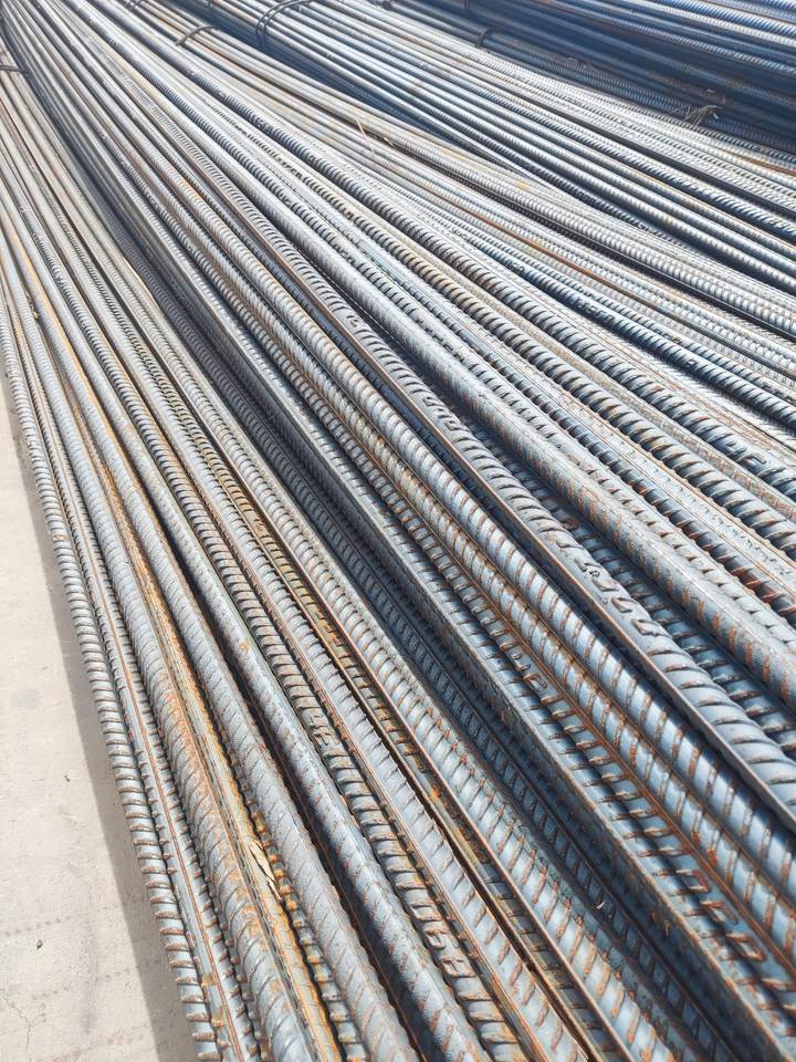 Astm A615 Concrete Reinforcement Building Threaded Iron Bar Steel Rebar ...