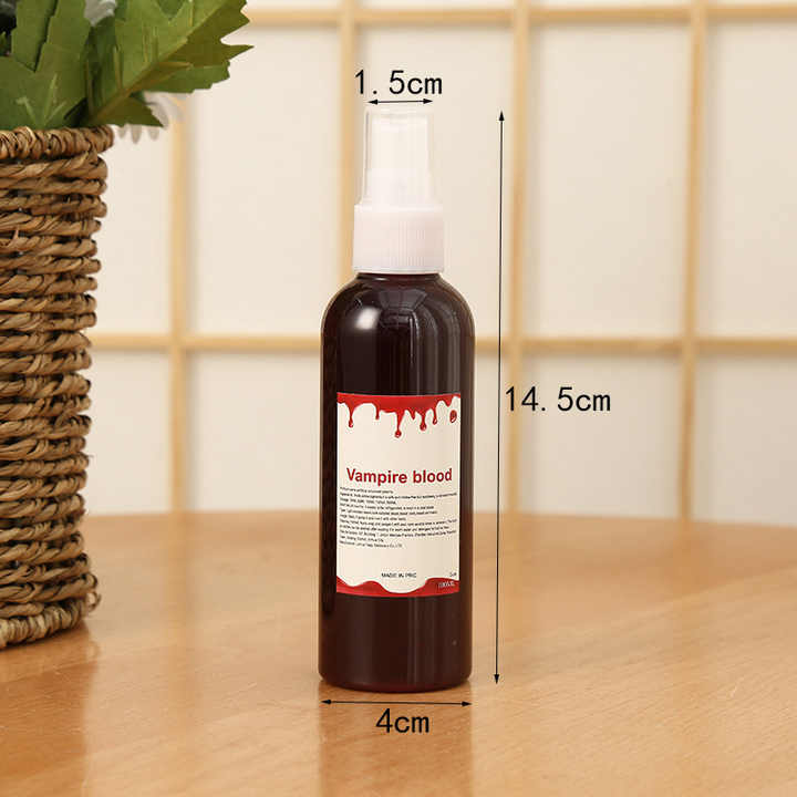 Halloween Fake Blood Vampire Blood - Realistic Red for Costumes ...