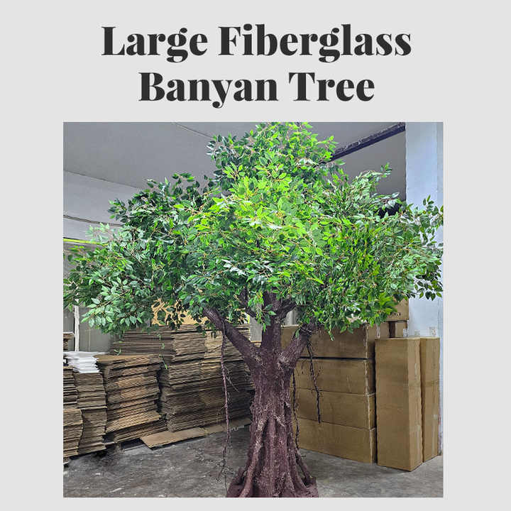 User-Friendly Small Desktop Halloween Wall Decorative Artificial Banyan ...