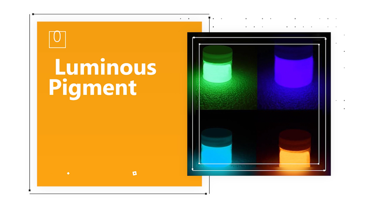 Luminous Paint Colors Pigments Powder - Glow in the Dark