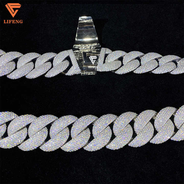 23mm High Quality Hip Hop Jewelry Big Cuban Link Chain Custom Men's ...