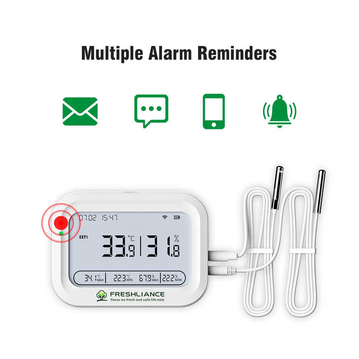Coeus-4g/wifi GLE Temperature Datalogger - Real Time Monitoring
