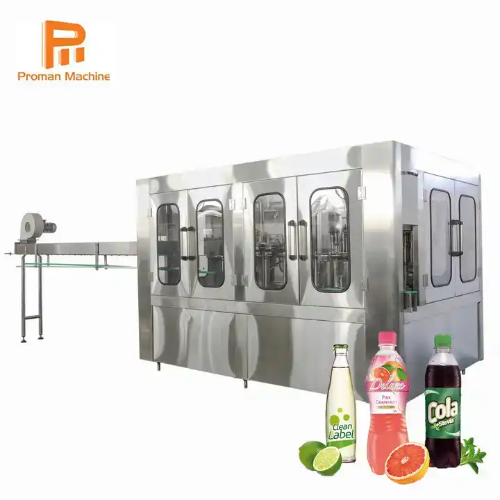 Flavored Water Making Machine Carbonated Drink Mixing Filling Packing ...