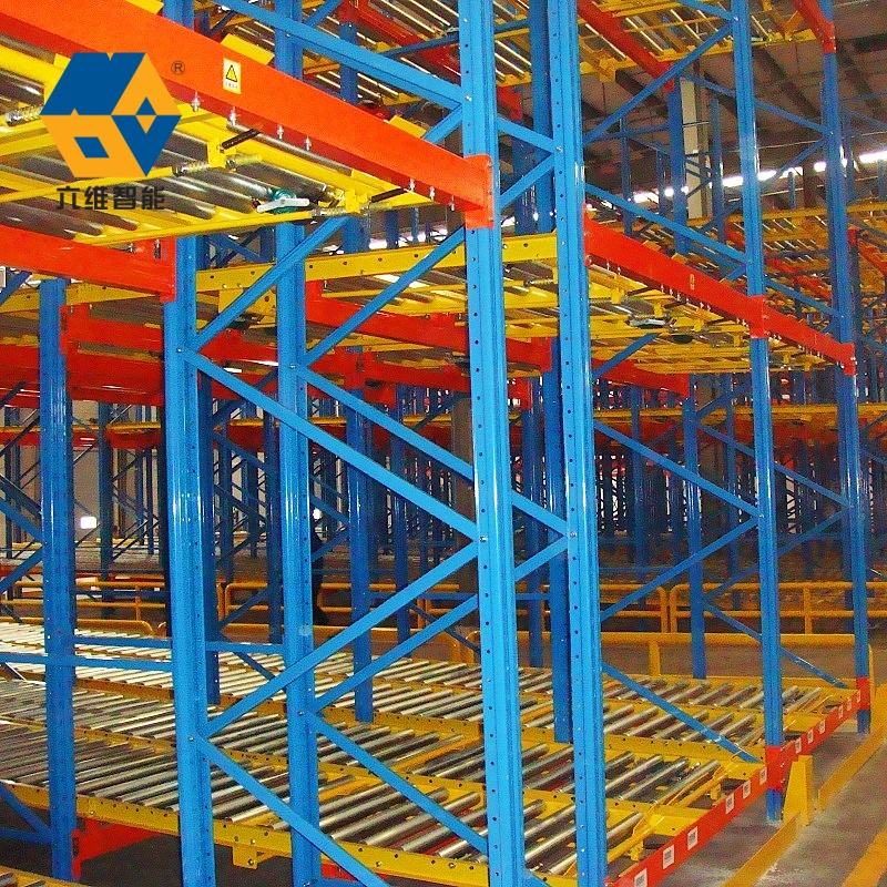 Heavy Duty Gravity Flow Pallet Racking Roller Tracks Warehouse Storage ...