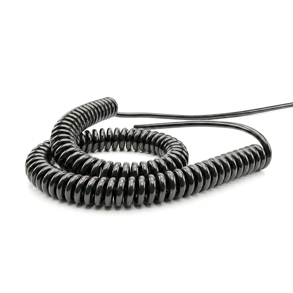 Mobile Lighthouse Vehicle Spiral Cable Telescopic PUR Wound Spring ...