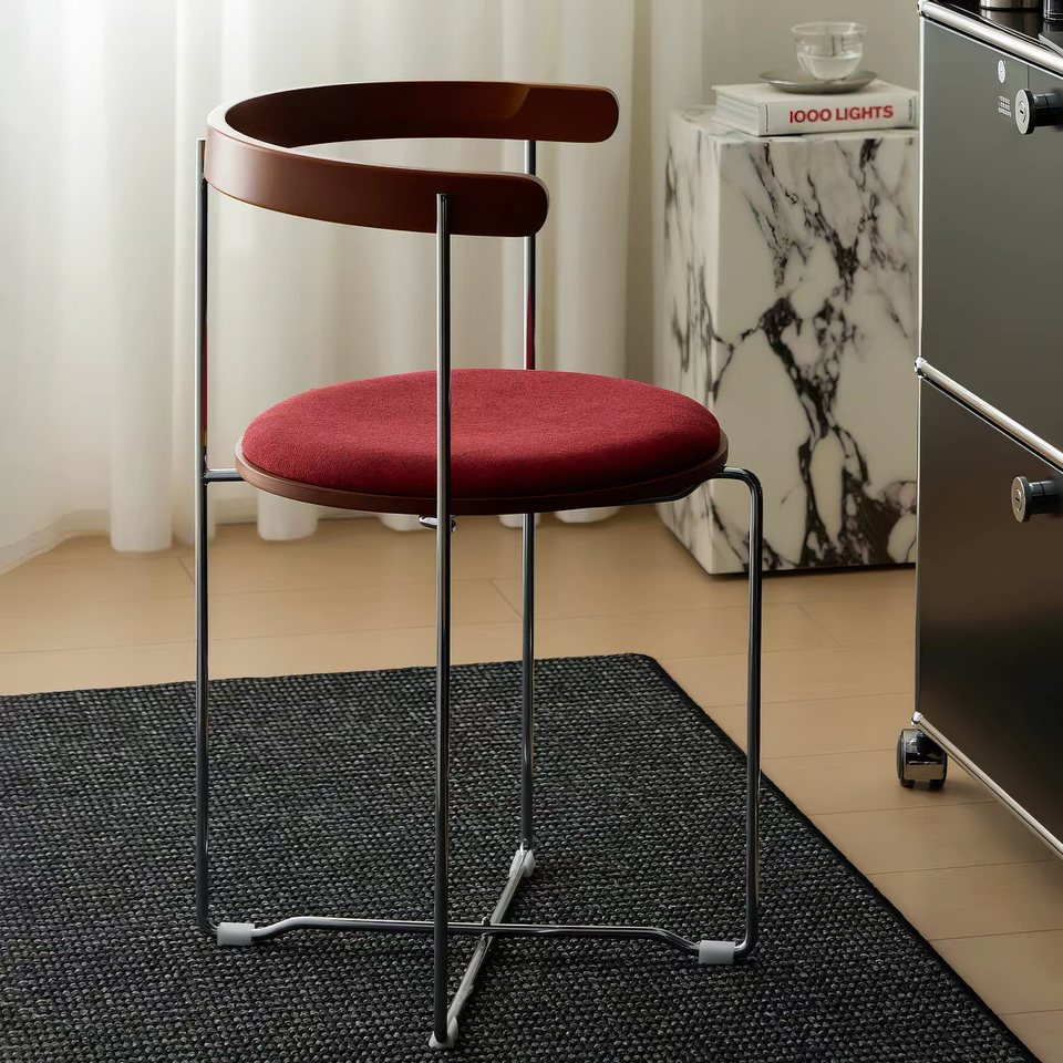 Modern Design Backrest Metal Frame Stackable Folding Chair High-density ...