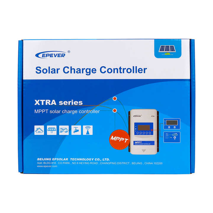 EPEVER G3 Upgrade XTRA1206N-G3 PV Solar Panel System Battery Regulateur MPPT Controller Solar ...