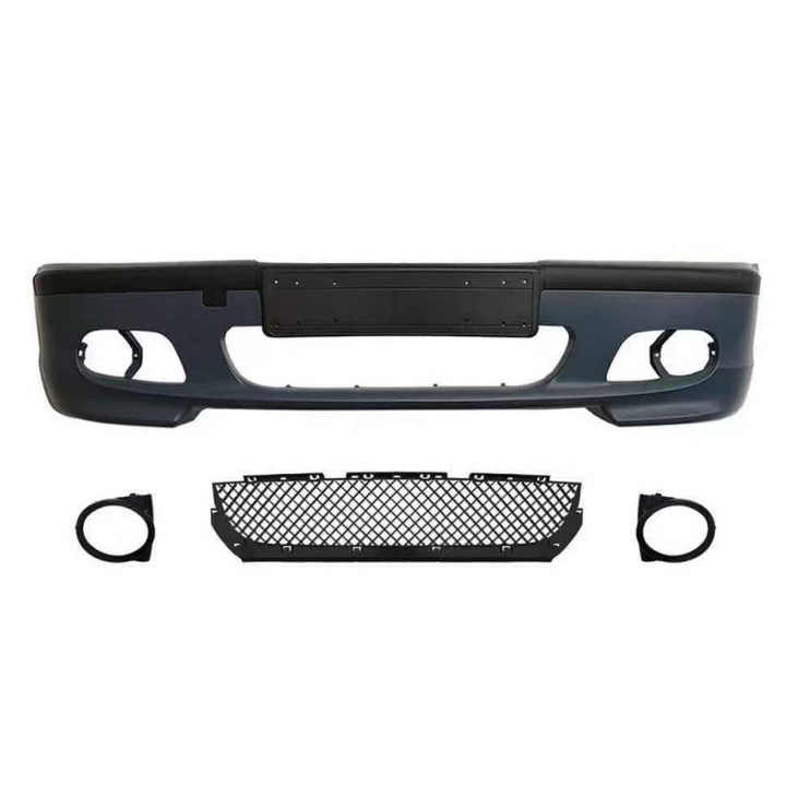 High Quality E46 Upgrade M-Tech Style Front Bumper Body Kit Body Parts ...