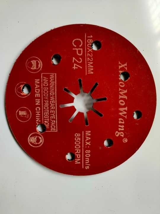 115mm Silicon Carbide Fiber Disc - High Performance Grinding