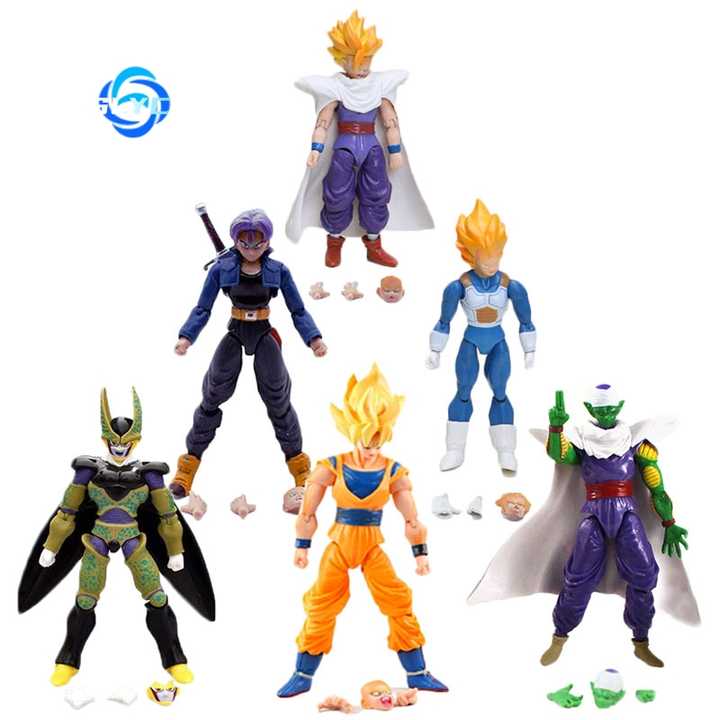 Dragoned Ball Anime SHF Action Figure Model PVC Movable Joints ...