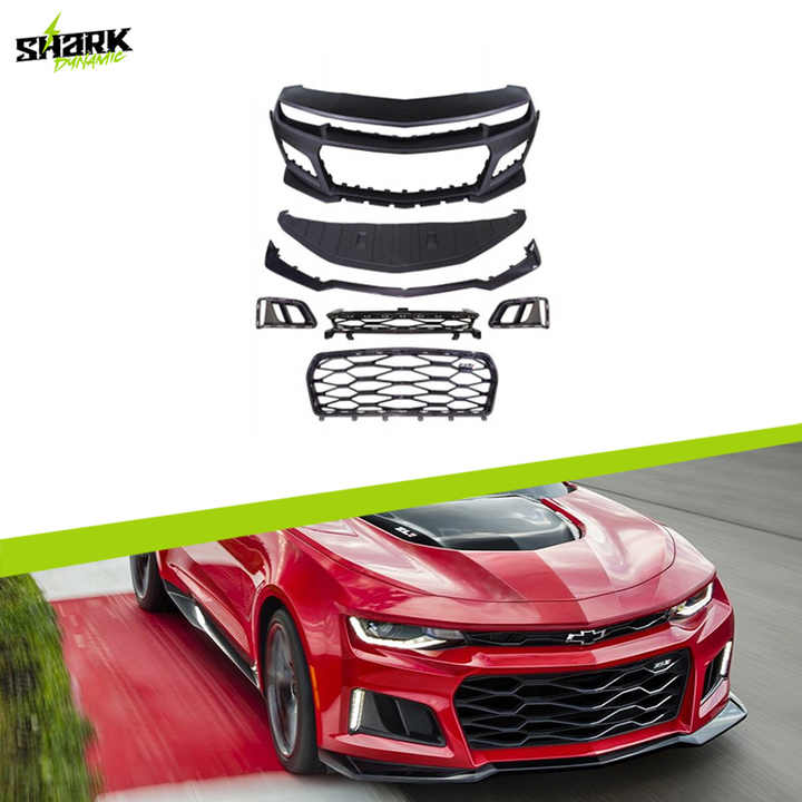 Front Bumper for Chevrolet Camaro 2010 2013 2015 Grey Primer Plastic ...
