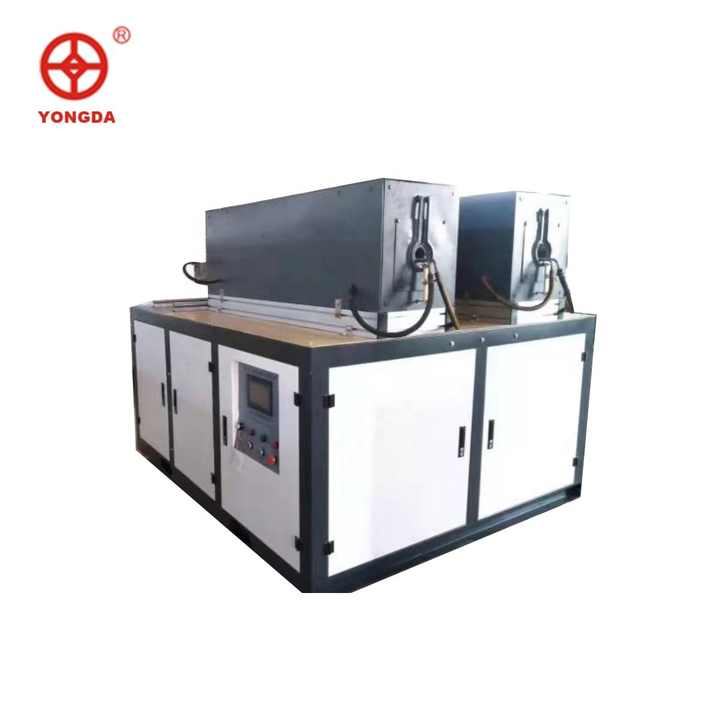 300KW MF Induction Heating Furnace for Forging Steel Round bar Hot ...