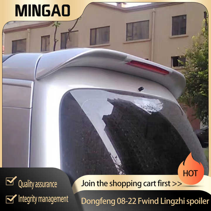 Mingao Factory Design Produce ABS Plastic Carbon Fiber Rear Mid Spoiler ...