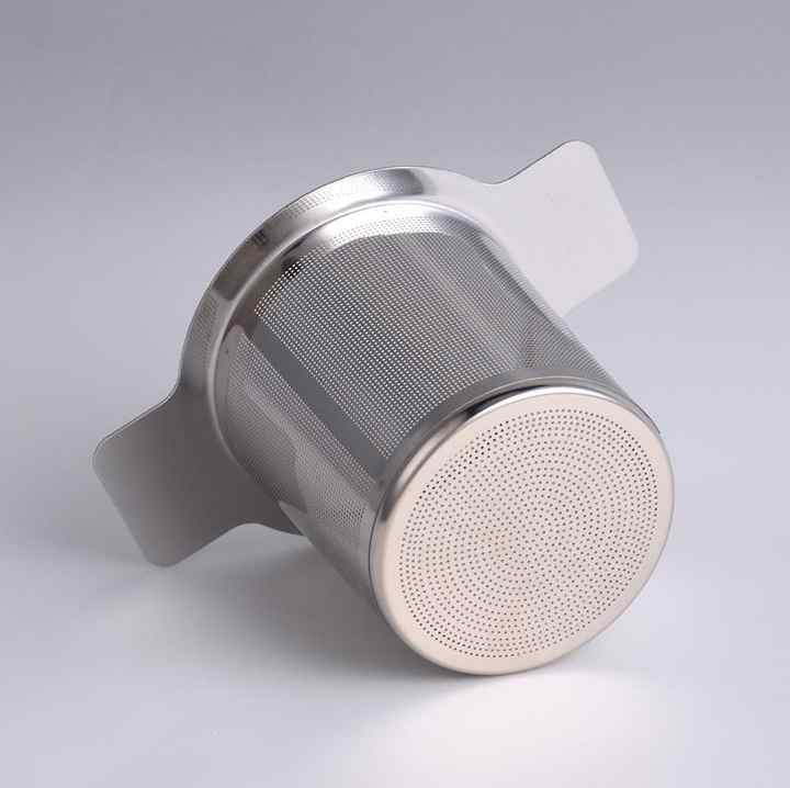 Portable Stainless Steel Reusable Loose Leaf Mesh Tea Infuser Basket ...