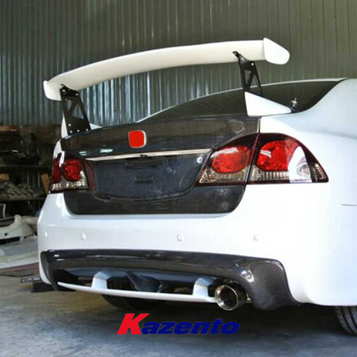 For Honda Civic FD2 06-11 OEM Style Carbon Fiber Rear Boot Lid Trunk ...