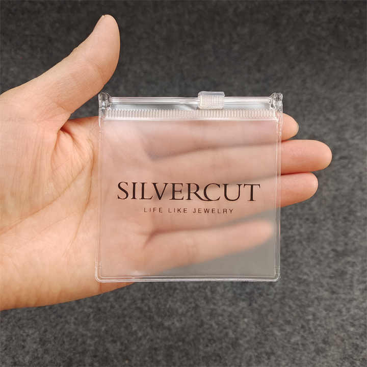 Custom Jewelry Packaging - Elegant PVC Bags with Logos