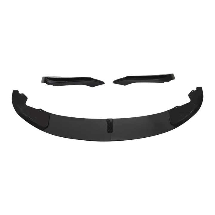 For 2013-2019 BMW F32 Modified MP Series 4 Glossy Black Front Spoiler 4 ...