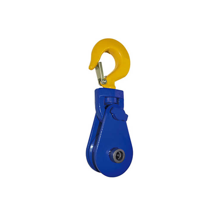 Aluminium Alloy Snatch Block Pulley Hook Type Lifting Chain Pulley ...