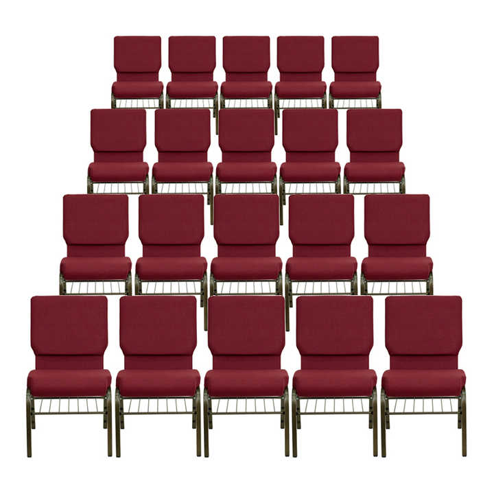Wholesale Padded Stackable Metal Theater Chairs for Auditorium