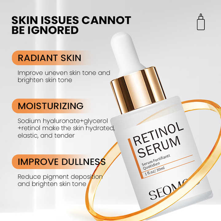 SEOMOU Retinol Serum - Anti Aging Face Serum with Collagen