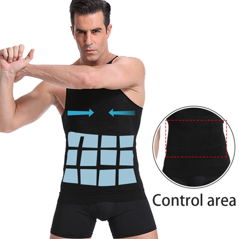 Wholesale Customized Gym Singlets - Men's Compression Tops