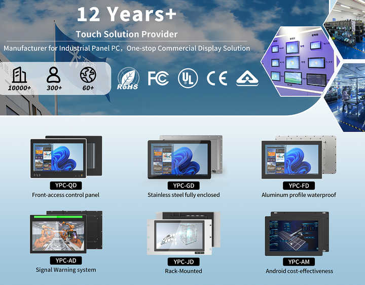 21.5 Inch Led Panel Pc High Quality All in One Pc windows Android Panel ...