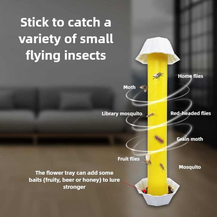 Hanging Sticky Insect Flying Fly Glue Trap Effective Stick Catcher With ...