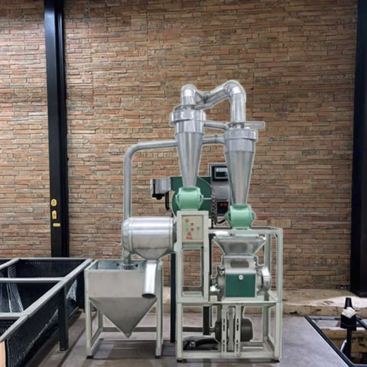 JX Diesel Engine Maize Cassava Corn Cob Grinding Machine Feed Hammer ...