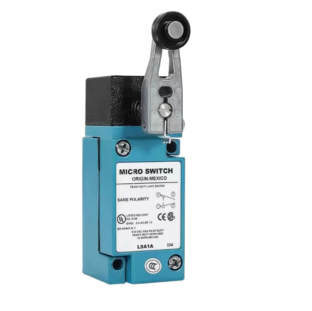 IP66 Waterproof Manual Reset Limit Switch 10A Current 380VAC Vertical ...