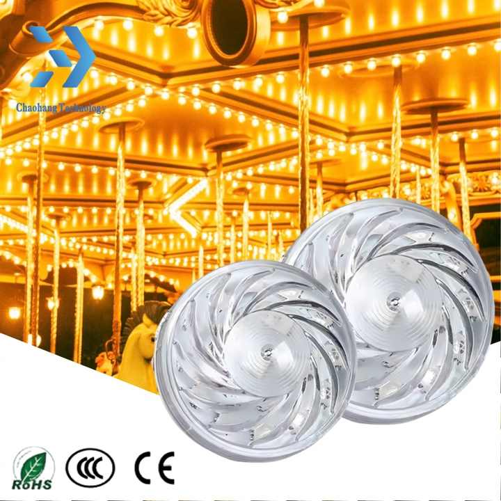 Factory's Smart RGB LED Pixel Module IP65 Plastic Body Colorful Turbo Lighting for Amusement ...