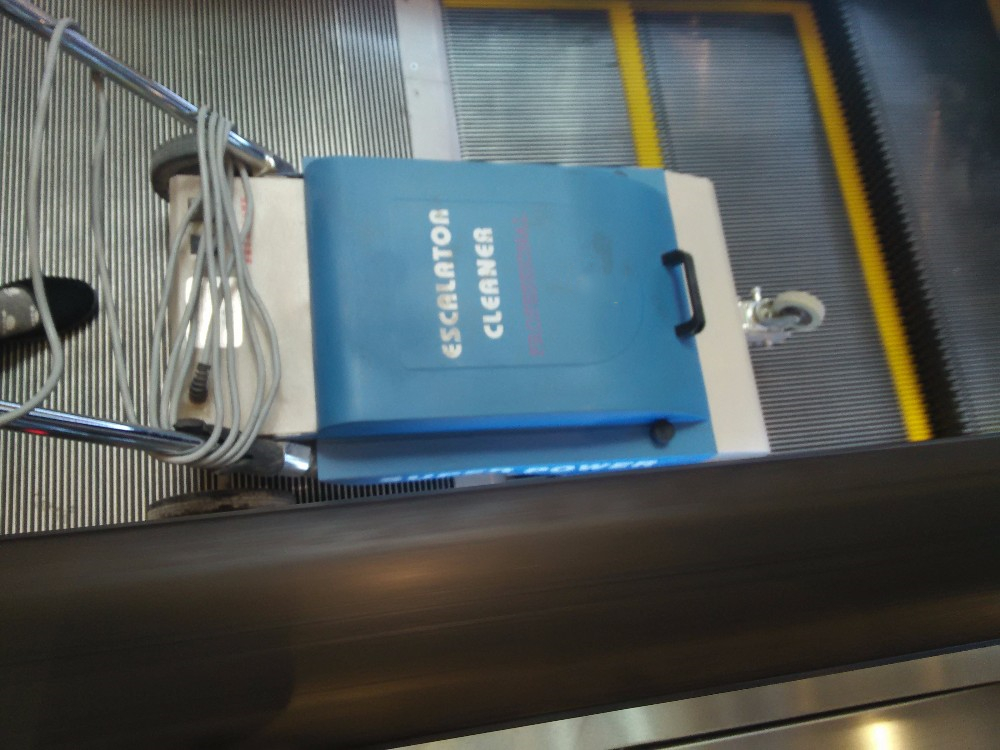 Portable Automatic Escalator Step Cleaner Cleaning Machine manufacturer ...