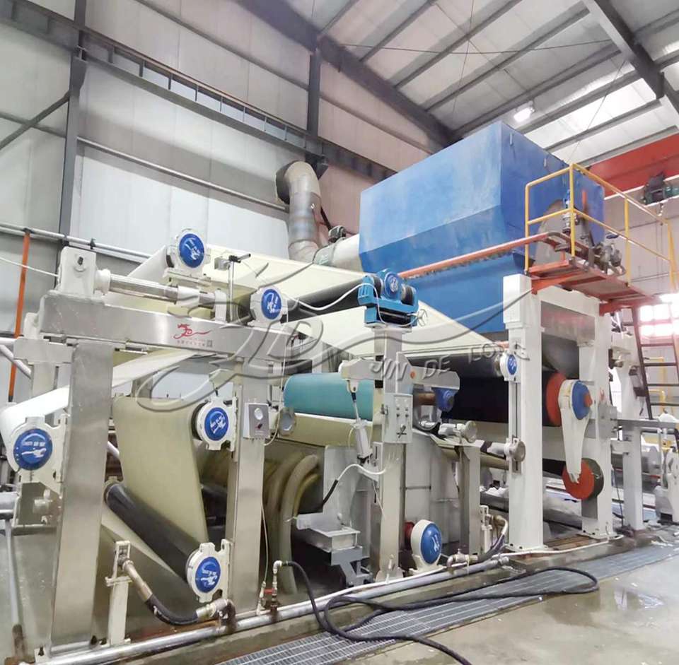 Professional Equipment 2800mm Toilet Paper Making Machine Tissue Paper ...