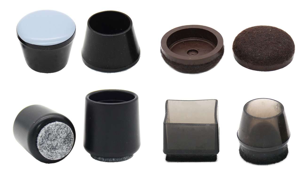 Low Price Metal Caps for Furniture Legs Anti-Slip Triangle Foot Caps ...