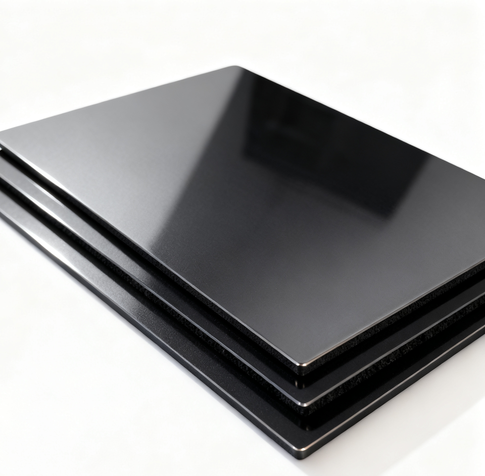 Mirror Acp Sheets Exterior Wall Panels Interior Construction Decorative ...