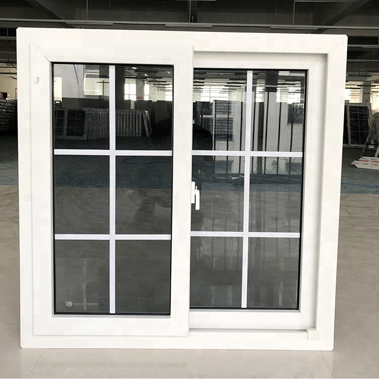 Effortless Operation with Durable double glass sliding upvc plastic ...