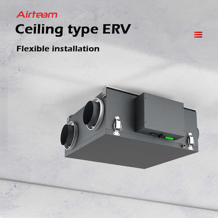 Energy Recovery HVAC System - Efficient Fresh Air Ventilation