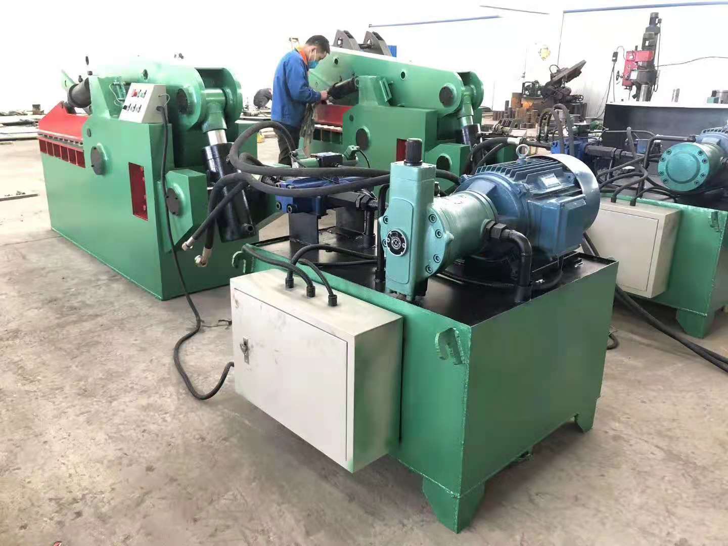 Alligator Hydraulic Scrap Metal Rebar Shearing and Cutting Machine for ...