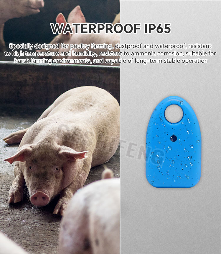 Pig Farms Wireless Temperature and Humidity Monitoring System Real-Time ...