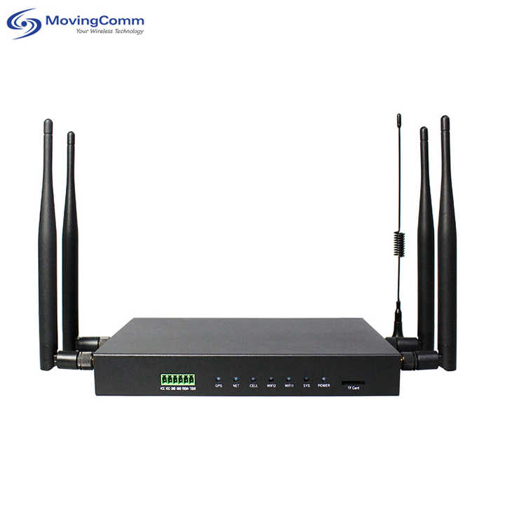 Industrial 4G LTE Dual Band WiFi Modem Router with VPN & Gigabit Ports