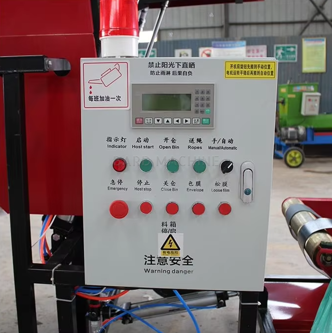 Stationary Hand Operated Hay Baler for Sale Agriculture Baler Machine ...