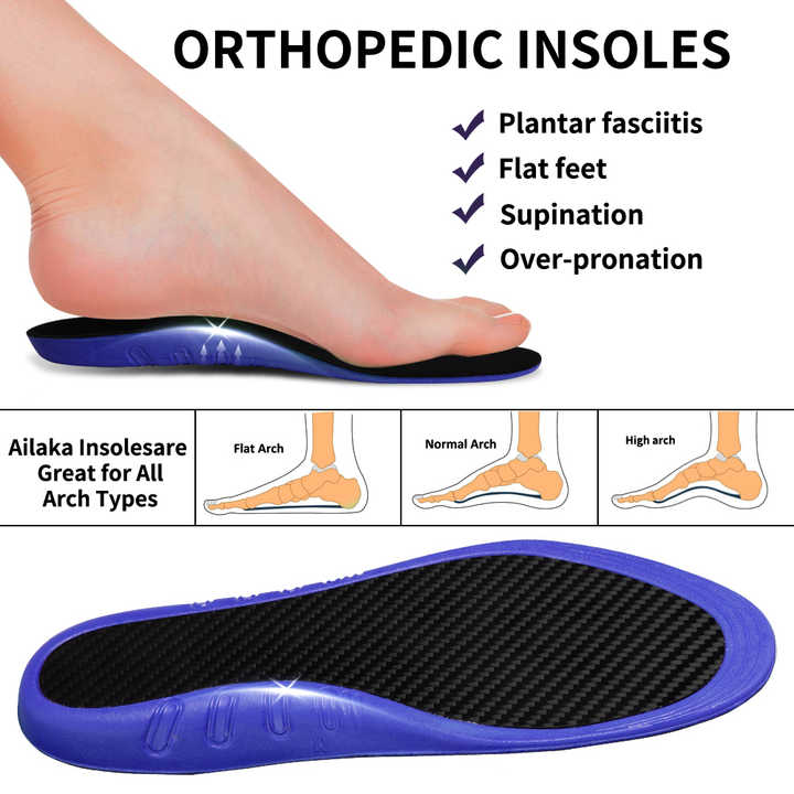 High Elasticity Carbon Fiber Performance Insoles for Sports