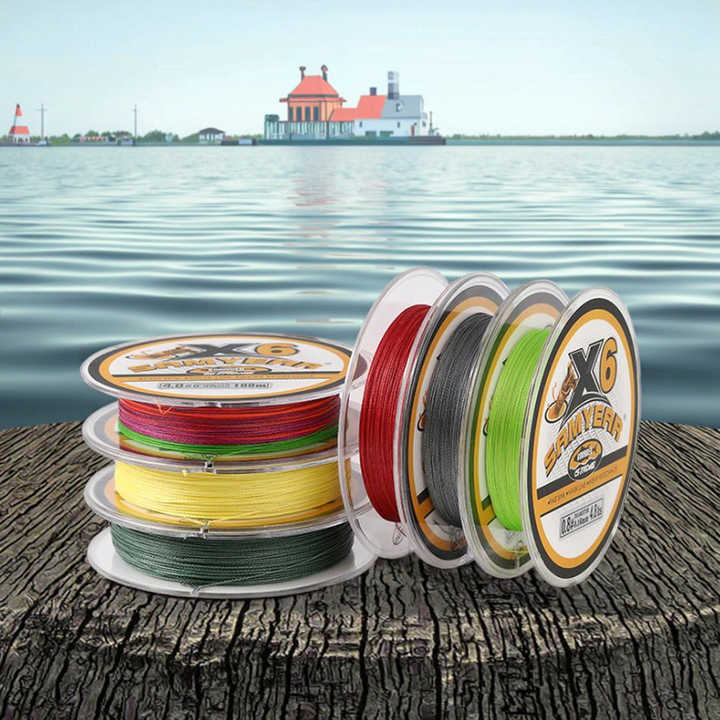 SAMYEARS Soft & Silky Smooth Fishing Cable Line Pe Braided Fishing Line ...