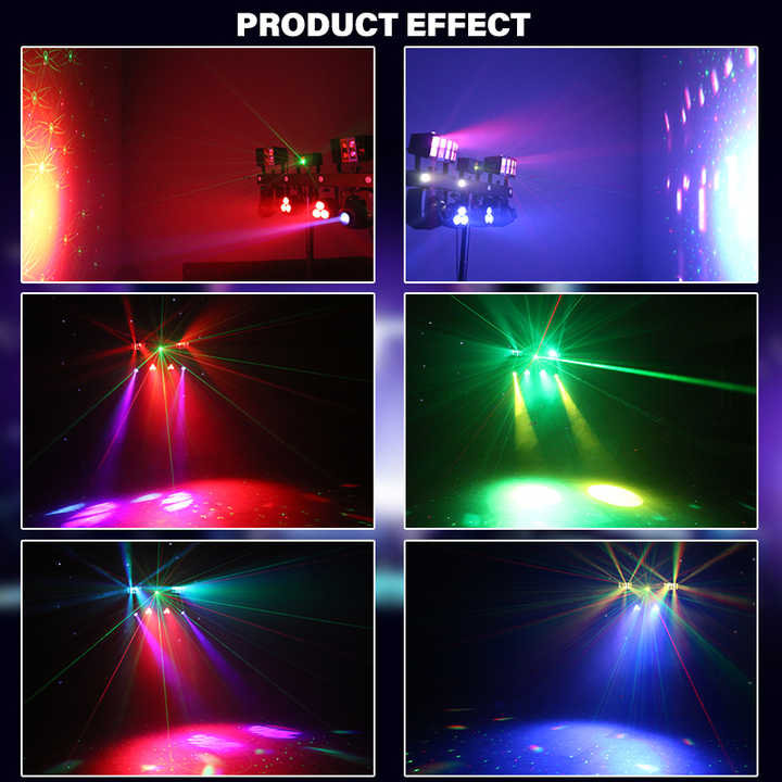 Professional Portable DJ Light Set with Stand - Marslite