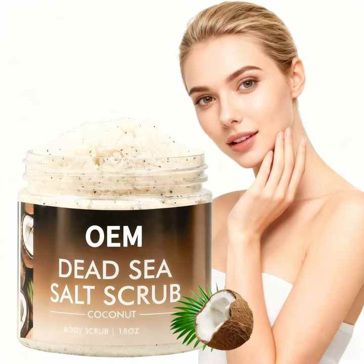 Custom 100% Natural Exfoliating Brightening Body Scrub Private Label ...