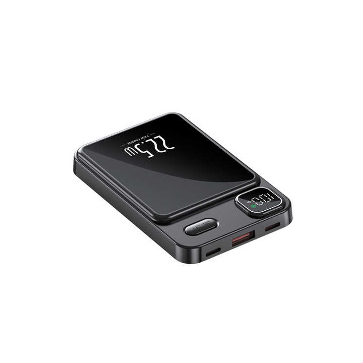 Mini Fast Charging Magnetic Wireless Power Bank - 5000mah