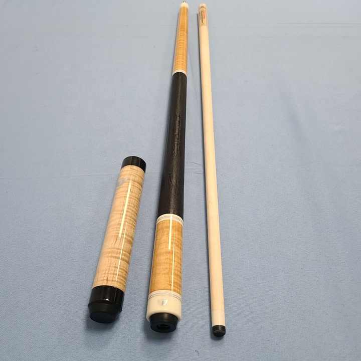 New Arrival Cueangel 58 Inch+13mm Tip Size Radial Pin Tiger Maple Wood ...